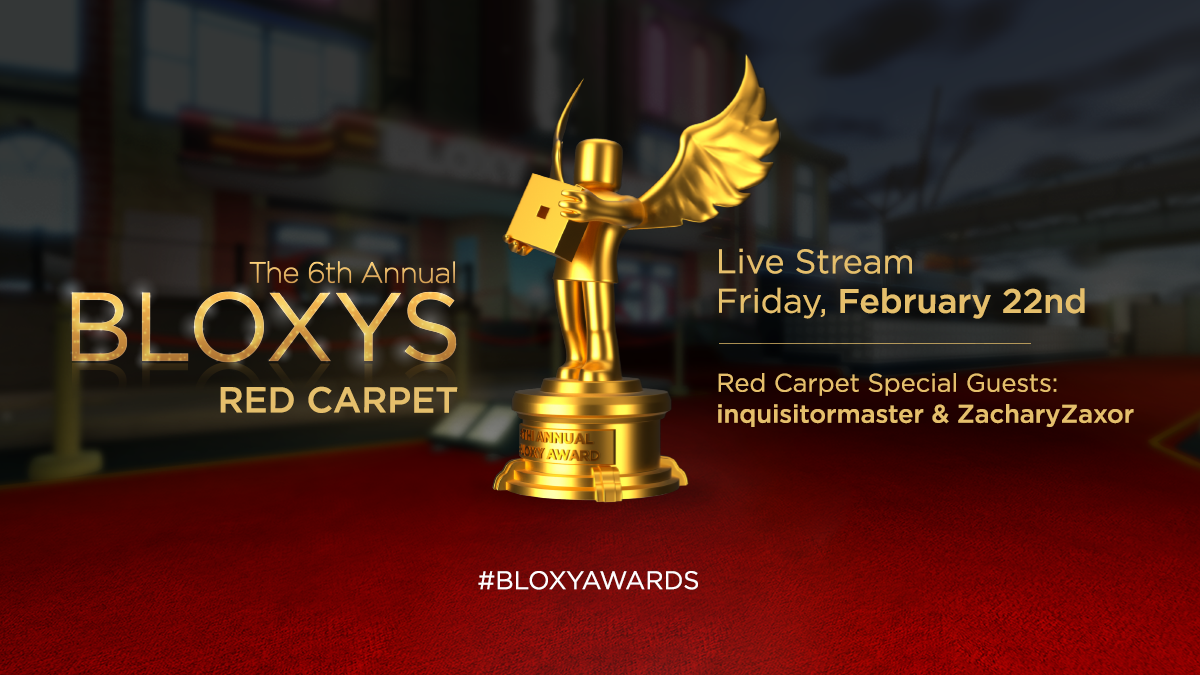 Walk the Red Carpet for the 6th Annual Bloxy Awards - Roblox Blog